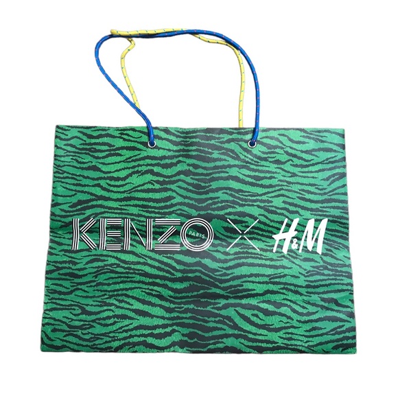 Kenzo X H&M | Storage & Organization | Kenzo X Hm Paper Bag | Poshmark